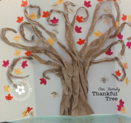 Thankful Tree Tutorial - onecreativemommy.com