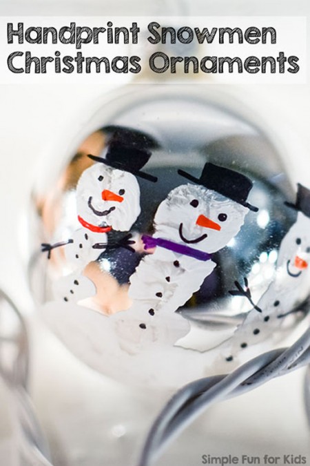 33+ Handmade Christmas Ornaments for Kids - onecreativemommy.com