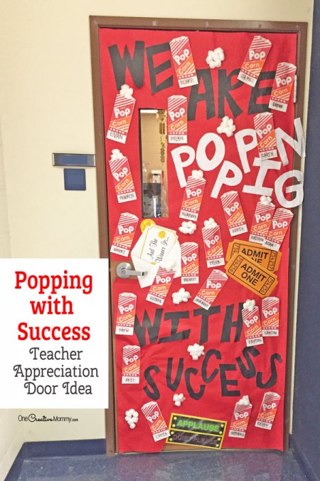 21 Awesome Teacher Appreciation Door Ideas - onecreativemommy.com