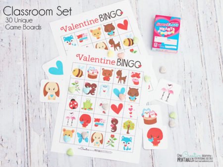 The absolute cutest Valentine's Day Bingo game! Now 2 styles ...