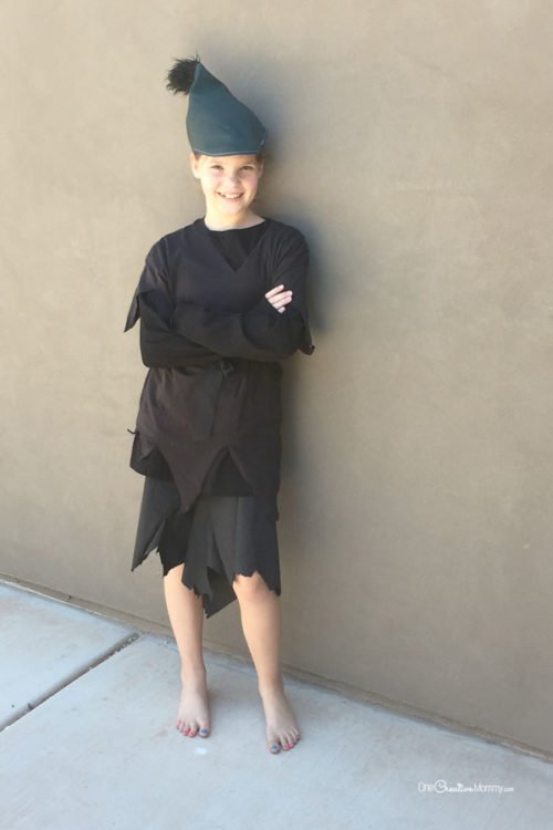 Make This Simple Peter Pan Shadow Costume from Scraps ...