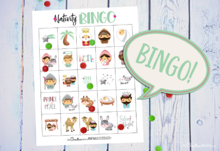 Free Nativity bingo game just in time for Christmas!