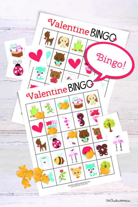 The absolute cutest Valentine's Day bingo game! Now 3 styles ...